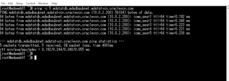Mysql Database Serviceを触ってみた（接続編）