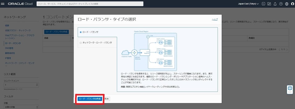 Oracle Cloud Infrastructure Load Balancing（oci Load Balancer）でwebサーバの負荷